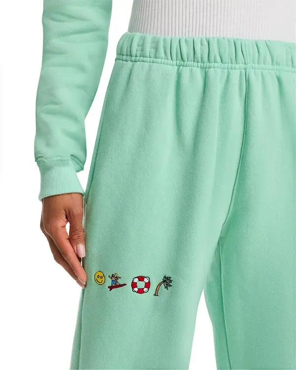 C.BONZ Embroidered Classic Sweatpants