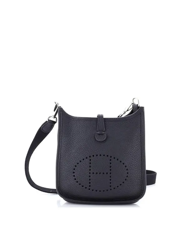 Hermès Tpm Evelyne Bag Gen Iii Clemence - Black
