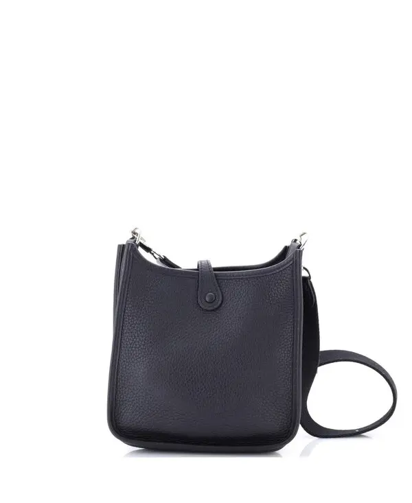Hermès Tpm Evelyne Bag Gen Iii Clemence - Black
