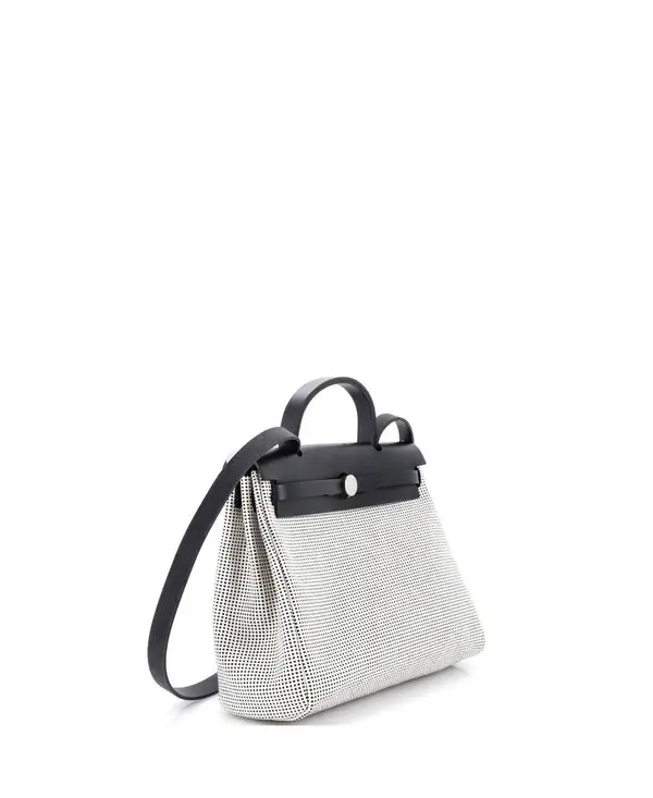 Hermès 31 Herbag Zip Criss Viking - Black