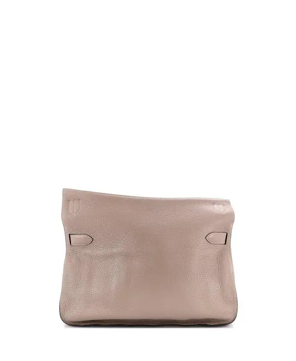 Hermès Jypsiere 34 Bag Clemence - Gray