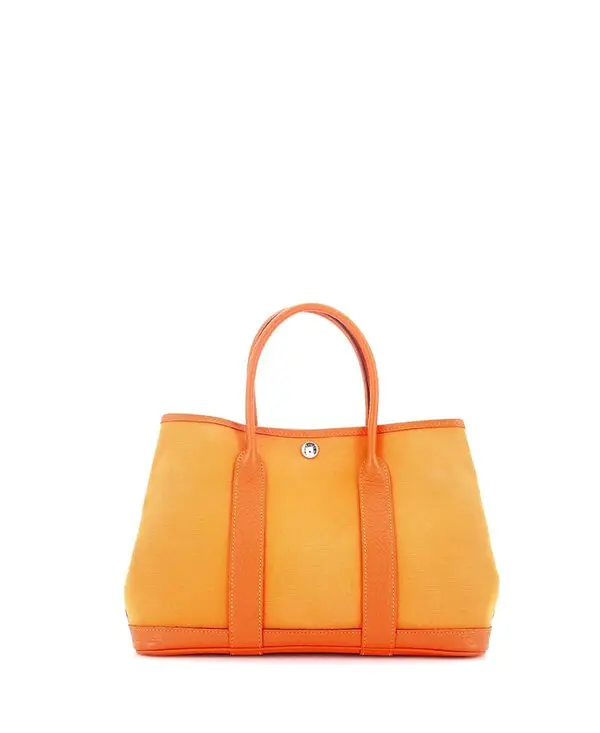 Hermès 30 Garden Party Tote - Orange