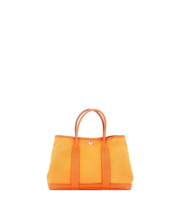Hermès 30 Garden Party Tote - Orange