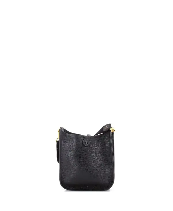 Hermès Tpm Evelyne Bag Gen Iii Clemence - Black