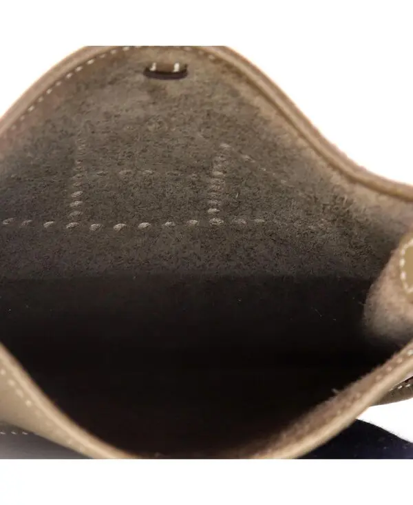 Hermès Tpm Evelyne Bag Gen Iii Clemence - Gray
