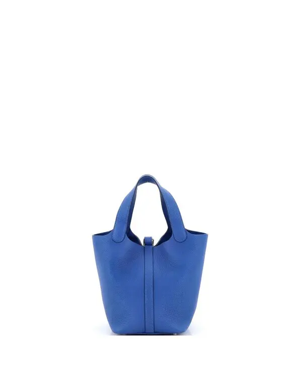 Hermès Pm Picotin Lock Bag - Blue