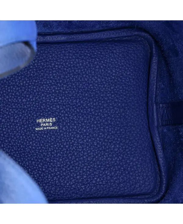 Hermès Pm Picotin Lock Bag - Blue