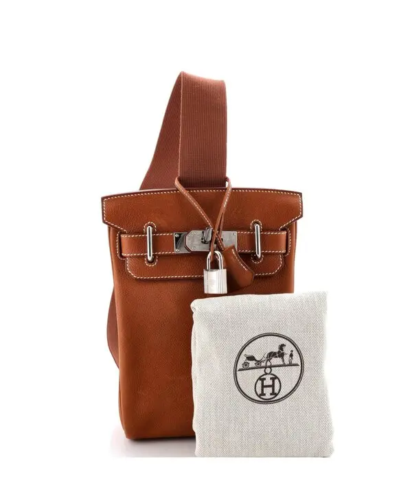Hermès Pm Hac A Dos Backpack Barenia Faubourg - Brown