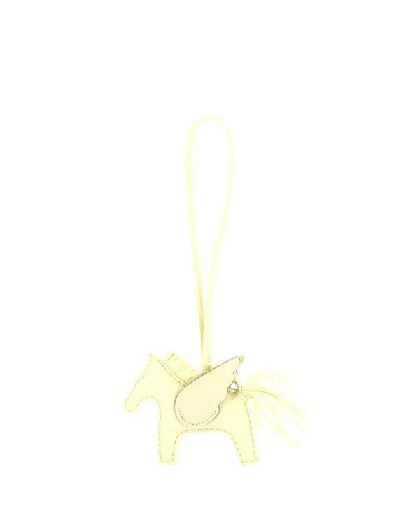 Hermès Pegase Rodeo Bag Charm - Yellow