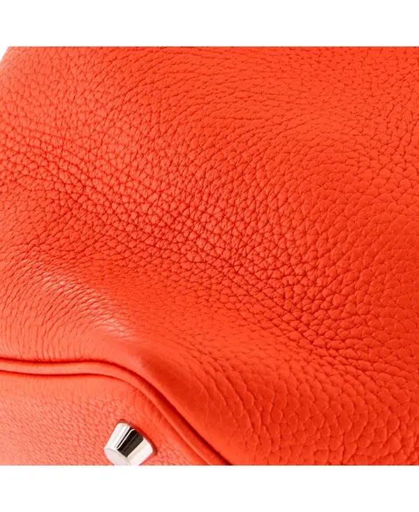 Hermès Pm Picotin Lock Bag Clemence - Orange