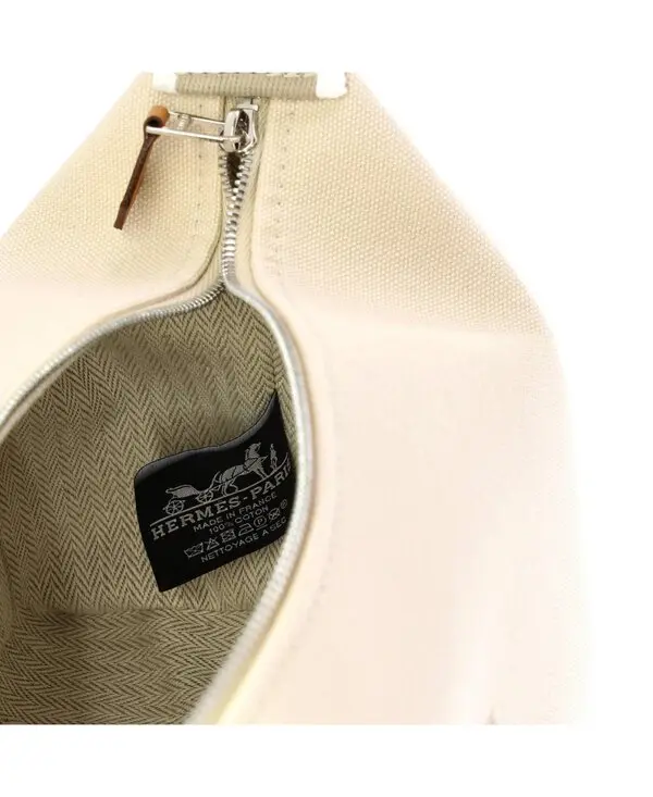 Hermès Pm Bride-a-brac Travel Case Toile - Neutral