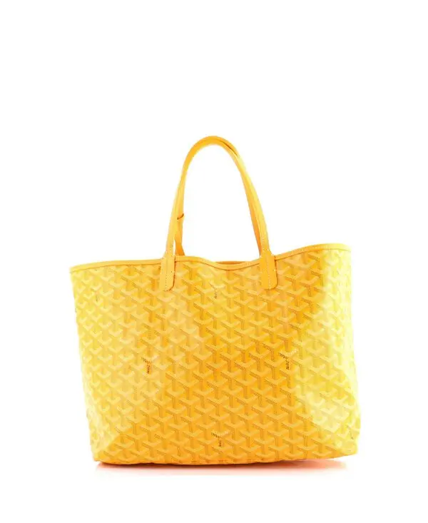 Goyard Saint Louis Pm Tote Coated Canvas - Yellow