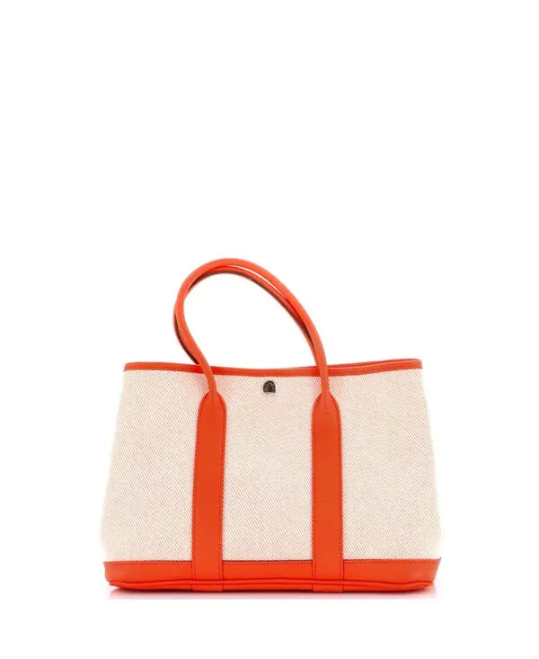 Hermès Garden Party 30 Tote - Orange