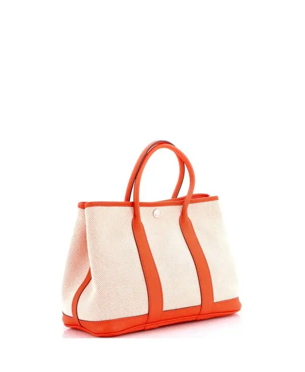 Hermès Garden Party 30 Tote - Orange
