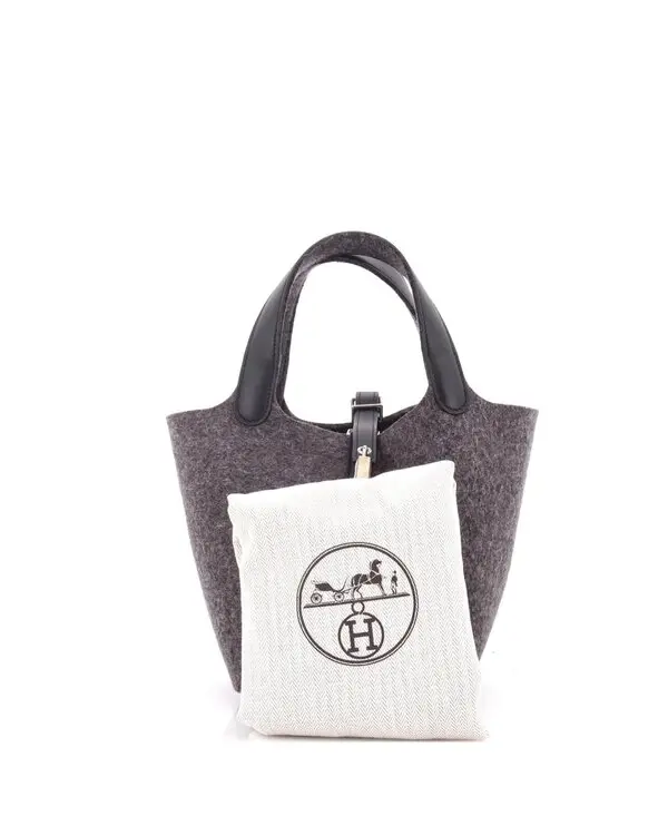 Hermès Picotin Lock Pm - Gray
