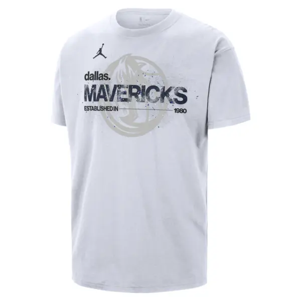 Nike Dallas Mavericks Courtside Jordan '85 Nba Statement T-shirt - White