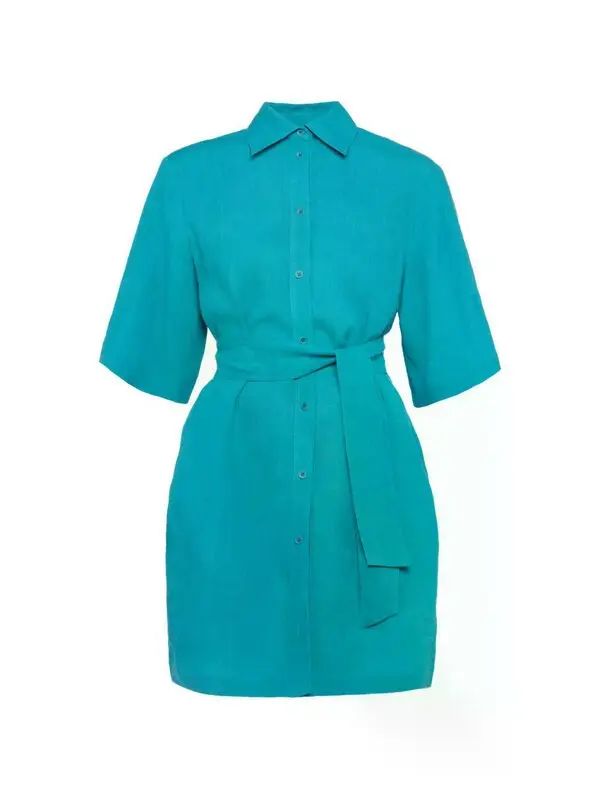 ERES Belted Shirt Dress