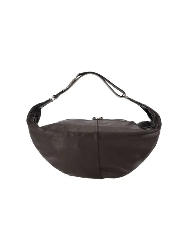 LEMAIRE Quiver Clip Shoulder Bag - Brown