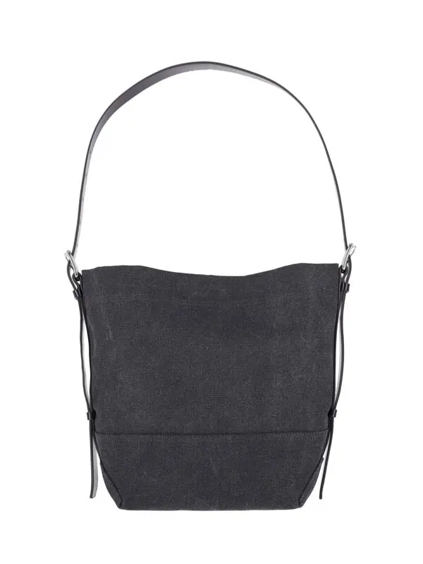 LEMAIRE Belted Tote Bag - Black