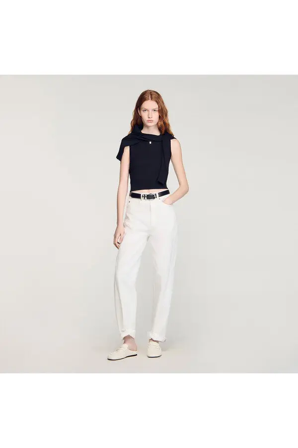 Sandro Striped Suit Trousers