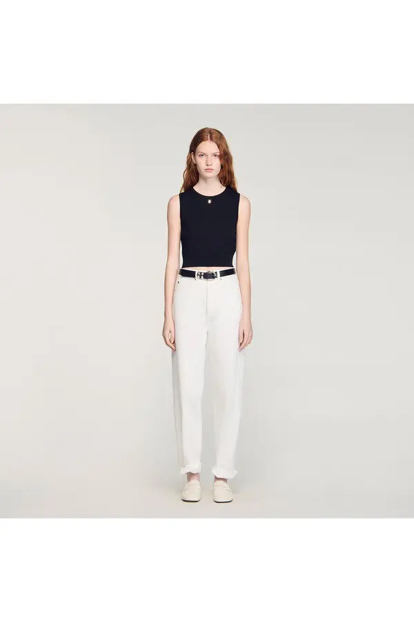 Sandro Striped Suit Trousers