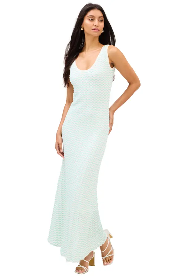 ALLISON NEW YORK Reid Dress - Aqua