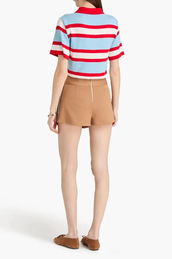 Alice + Olivia Pleated Skirt With Shorts