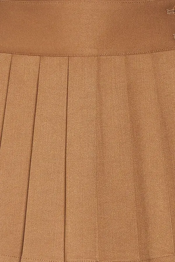 Alice + Olivia Pleated Skirt With Shorts