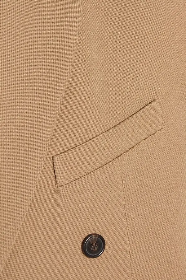 Wardrobe.NYC Double-breasted Wool Blazer - Camel