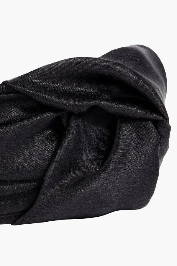 JENNIFER BEHR Samaya Knotted Headband - Black
