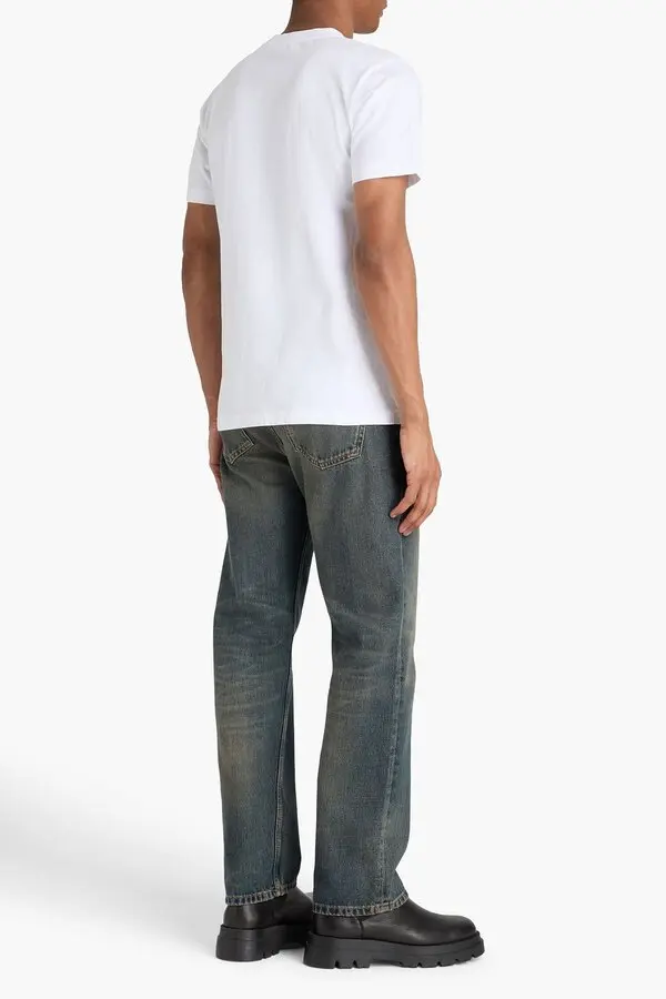 Off-White Printed Cottonjersey Tshirt - White