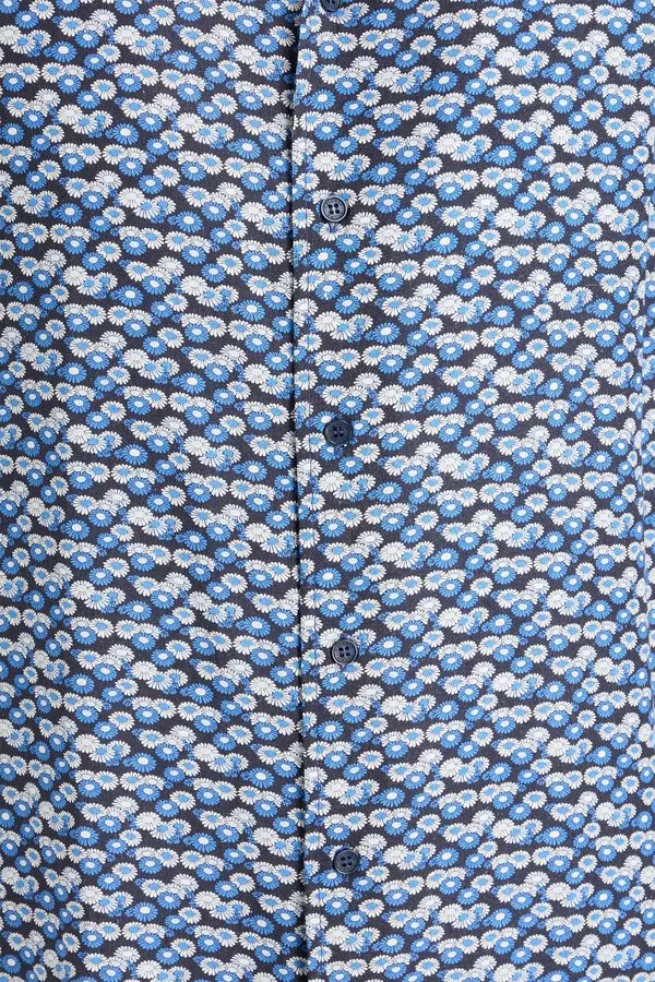 Orlebar Brown Hibbert Floralprint Piqué Shirt