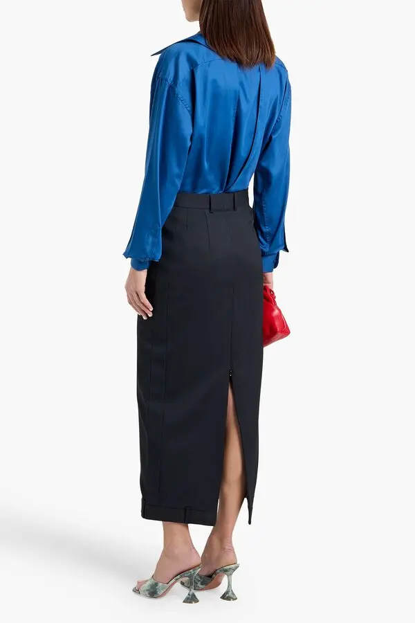 BETTTER Cotton-blend Twill Maxi Skirt