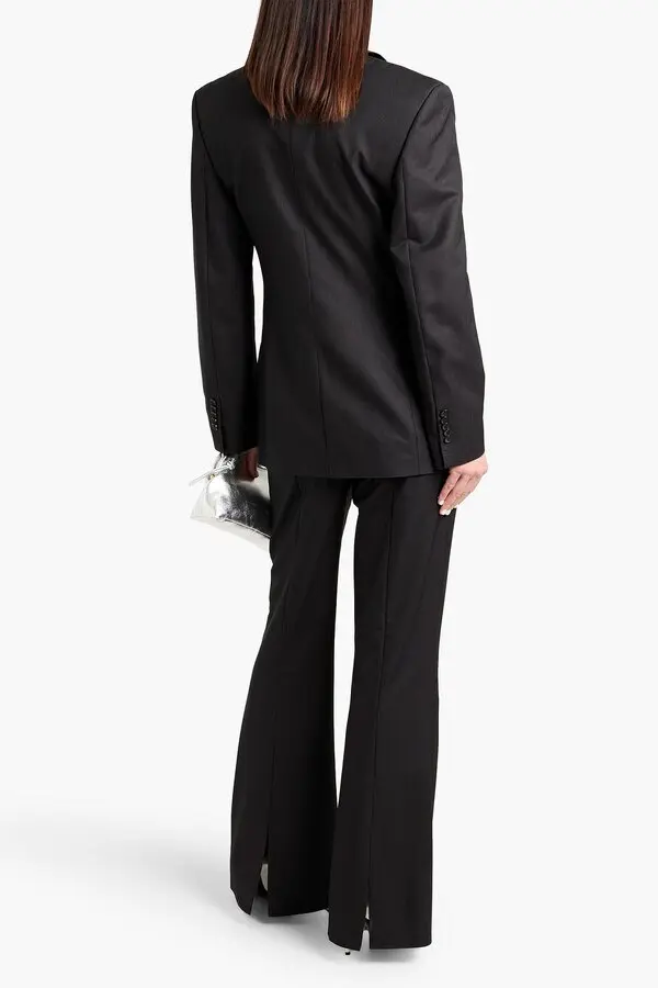 BETTTER Pinstriped Woolblend Suit - Black