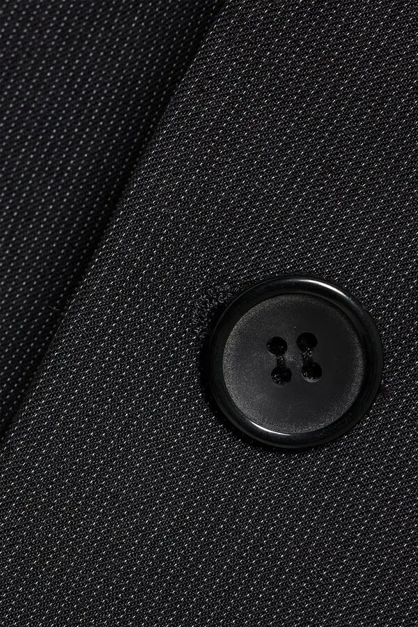 BETTTER Pinstriped Woolblend Suit - Black