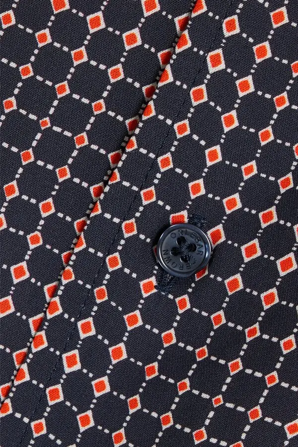 Orlebar Brown Hibbert Printed Lyocell Shirt