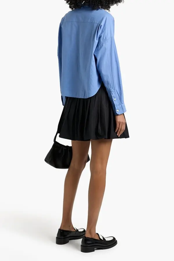 ALEX MILL Jo Cotton-poplin Shirt - Blue