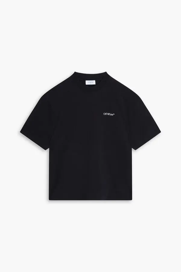 Off-White Printed Cottonjersey Tshirt
