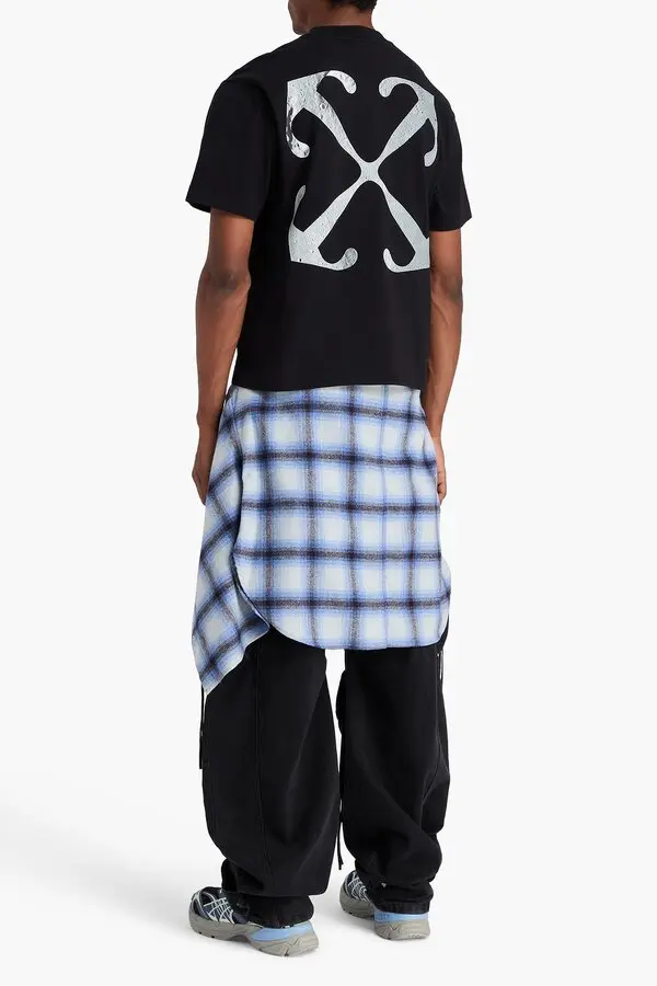 Off-White Printed Cottonjersey Tshirt
