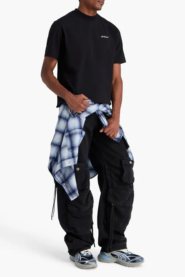 Off-White Printed Cottonjersey Tshirt
