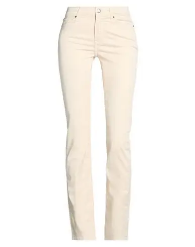 Armani Exchange Cotton Stretch Straight-leg Pants - Beige
