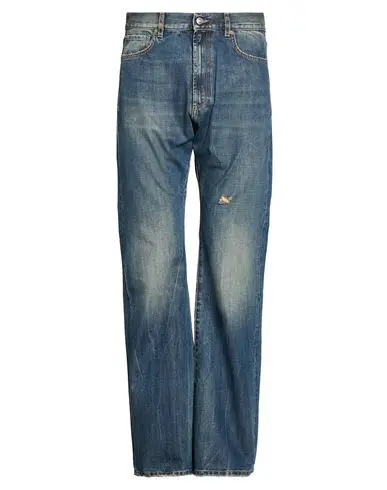 THE BIG WHITE BLUE Cotton Straight-leg Jeans