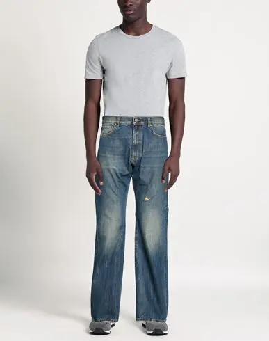 THE BIG WHITE BLUE Cotton Straight-leg Jeans