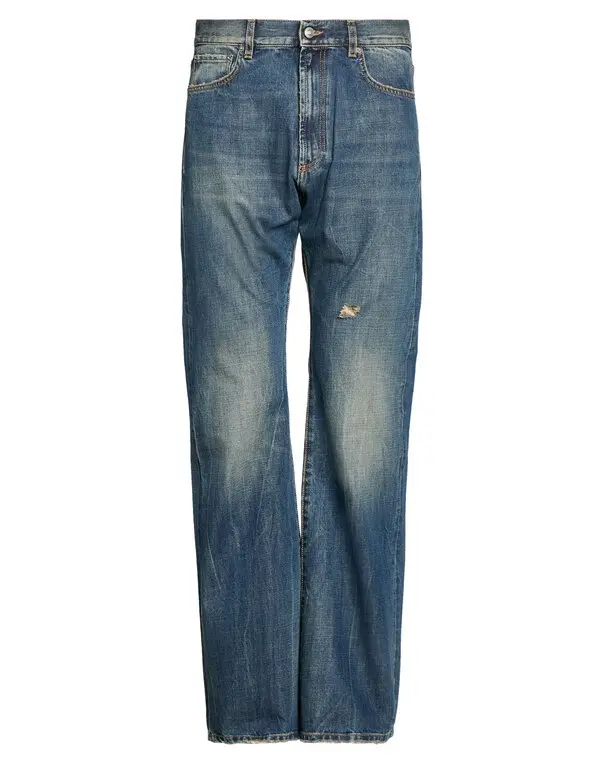 THE BIG WHITE BLUE Cotton Straight-leg Jeans