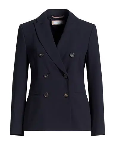 Peserico Double-breasted Crepe Blazer