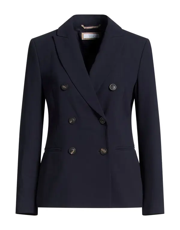 Peserico Double-breasted Crepe Blazer