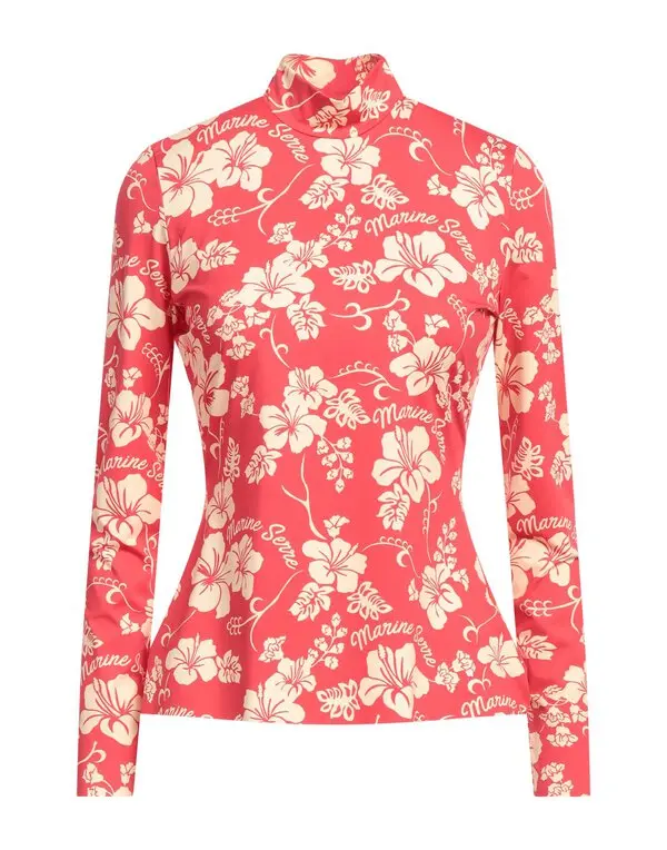 MARINE SERRE Printed T-shirt - Red