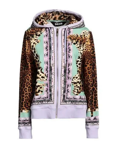 Just Cavalli Sweatshirt Light Size Cotton - Green