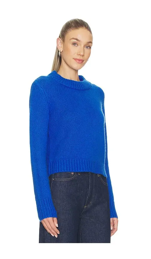 LA LIGNE Solid Mini Marin Sweater - Cobalt