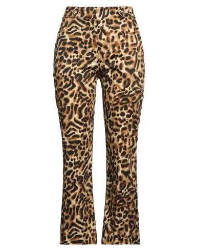 Just Cavalli Flared Leopard-print Pants - Beige